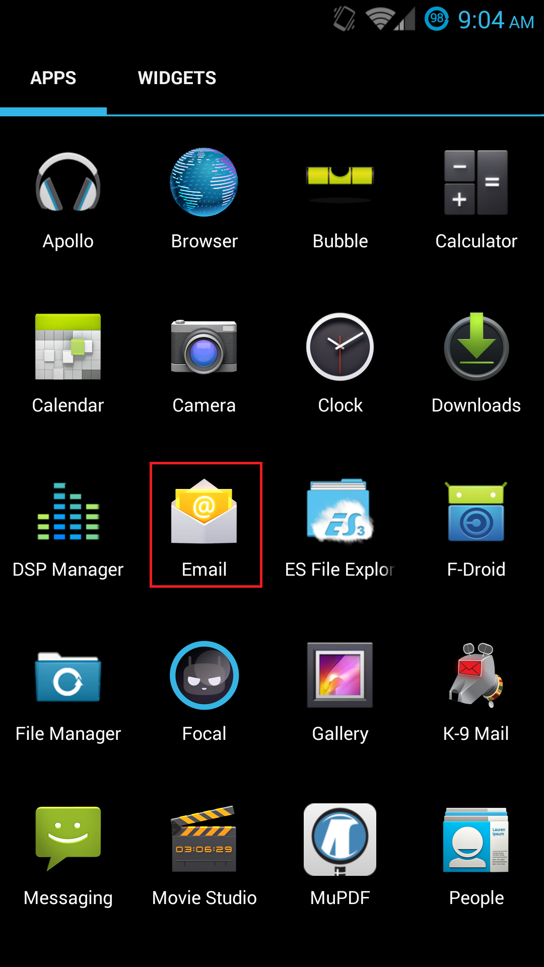 Android how to setup IMAP and POP3 email - FAQ - 140
